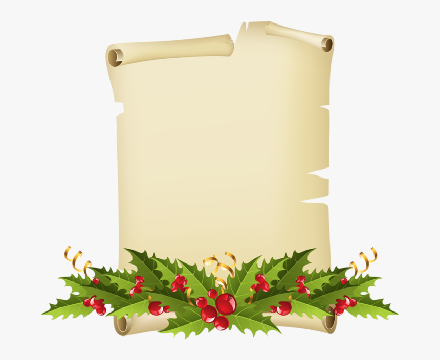 Christmas Scrolls Clipart