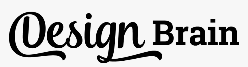 Design Brain - Calligraphy, HD Png Download , Transparent Png Image ...