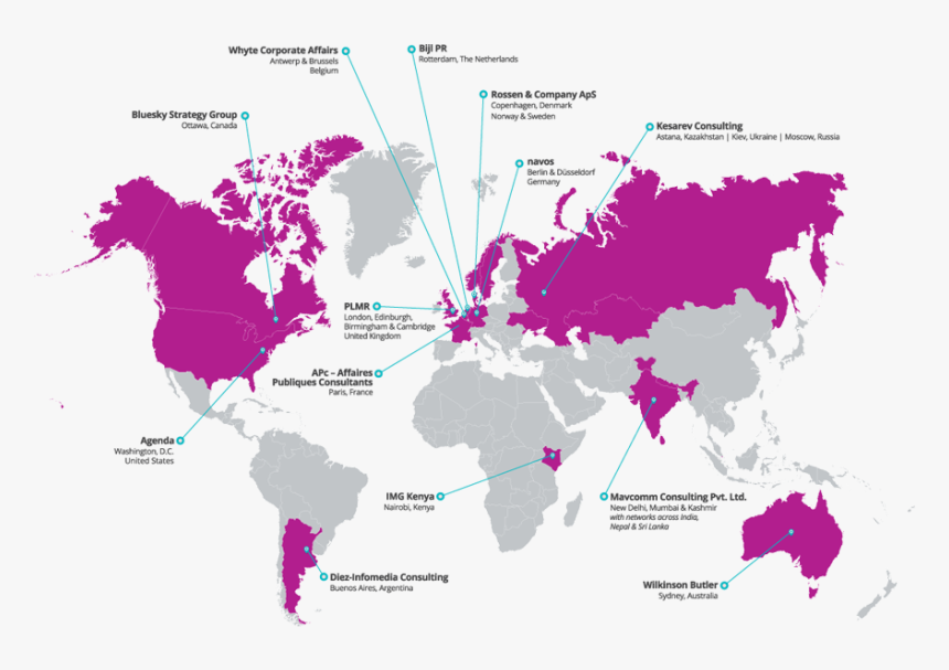Uber World Map 2019, HD Png Download , Transparent Png Image - PNGitem