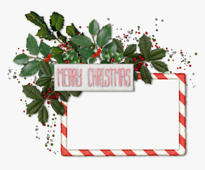 Merry Christmas Border Png - Merry Christmas Frame Png, Transparent Png ...