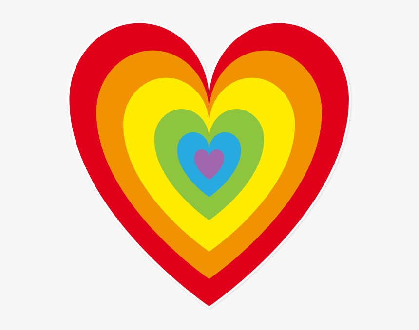Gay Pride Lgbt Emoji For Imessage Messages Sticker-7 - Heart, HD Png ...