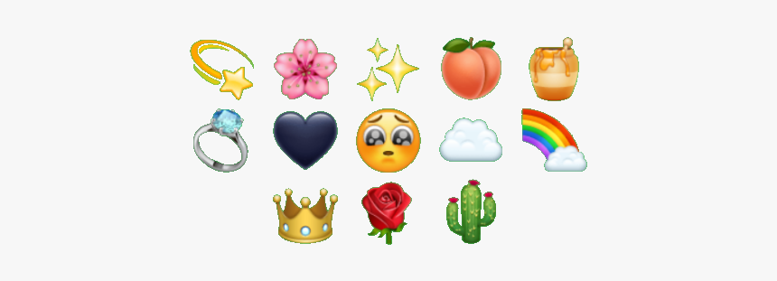 #emoji #star #stars #shine #shiny #heart #rainbow #cloud - Cartoon, HD ...