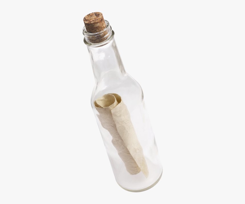Message In A Bottle Png - Old Letter In A Bottle, Transparent Png ...