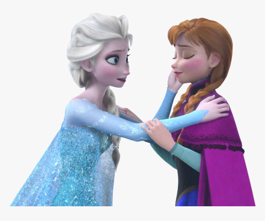 Anna And Elsa Hugging Png, Transparent Png , Transparent Png Image ...
