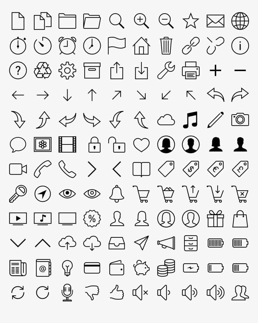 Ios 7 Icons - Transparent Ios Icons Png, Png Download , Transparent Png ...