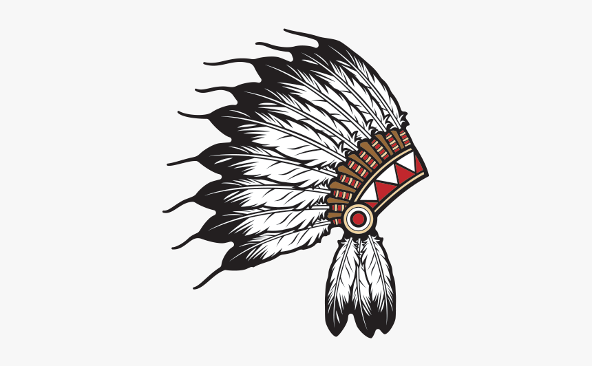 Transparent Feathers Vinyl - Indian Chief Hat Transparent, HD Png ...