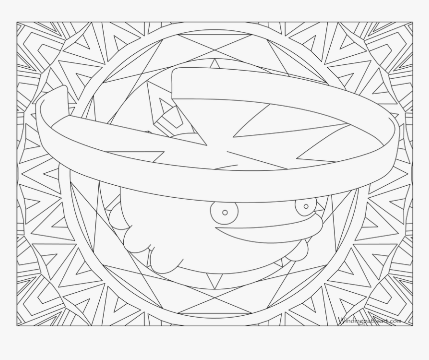 Pokemon Lotad Coloring Page, HD Png Download , Transparent Png Image ...