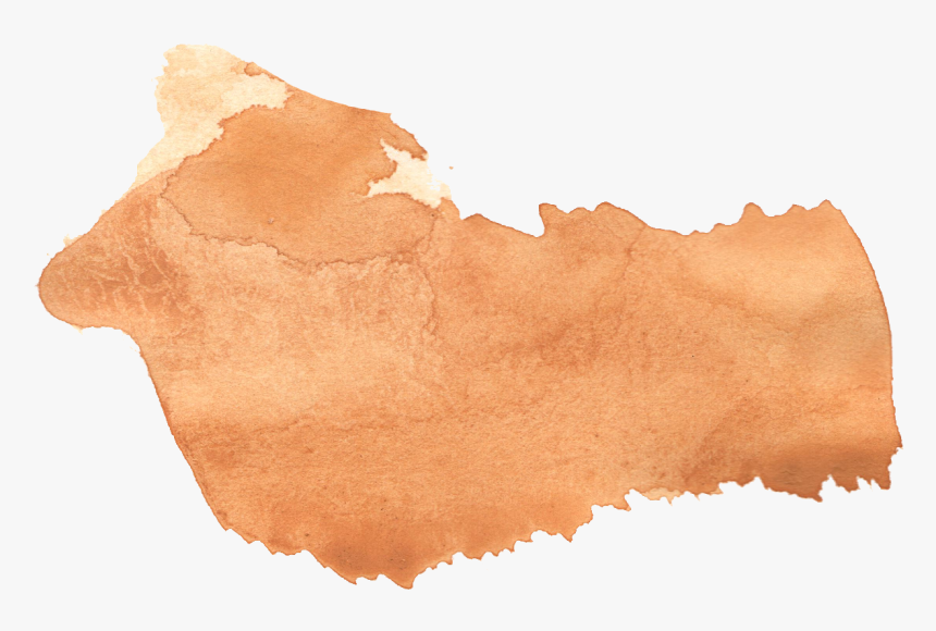 24 Brown Watercolor Brush Stroke - Peach Watercolor Brush Stroke Png ...