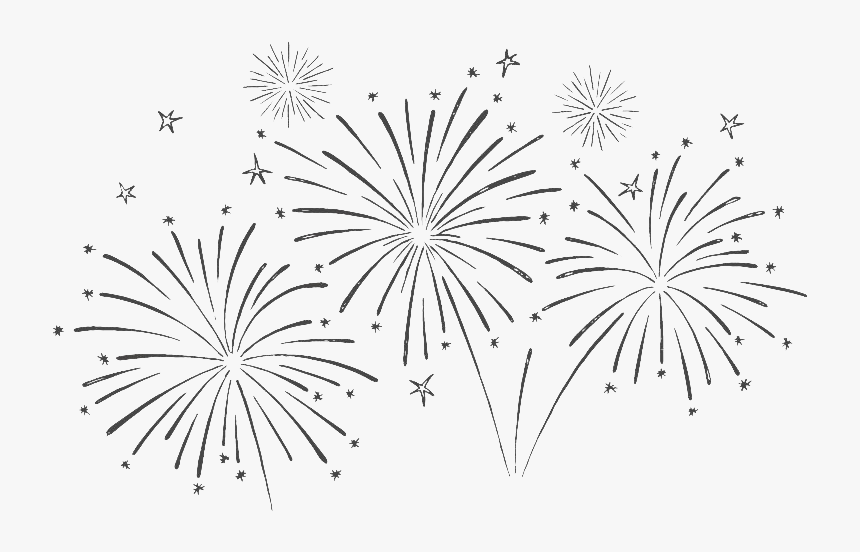Fireworks Transparent File - Celebration Sketch Png, Png Download ...