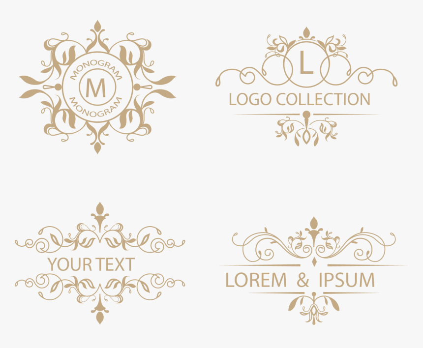Vector Gold Royal - Monogram R, HD Png Download , Transparent Png Image ...