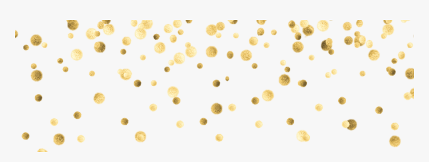 Gold Confetti Transparent Background, HD Png Download , Transparent Png ...
