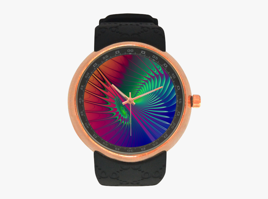 Psychedelic Fractal Spiral - Watch, HD Png Download , Transparent Png ...