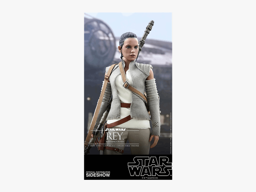 Rey Star Wars Sideshow, HD Png Download , Transparent Png Image - PNGitem