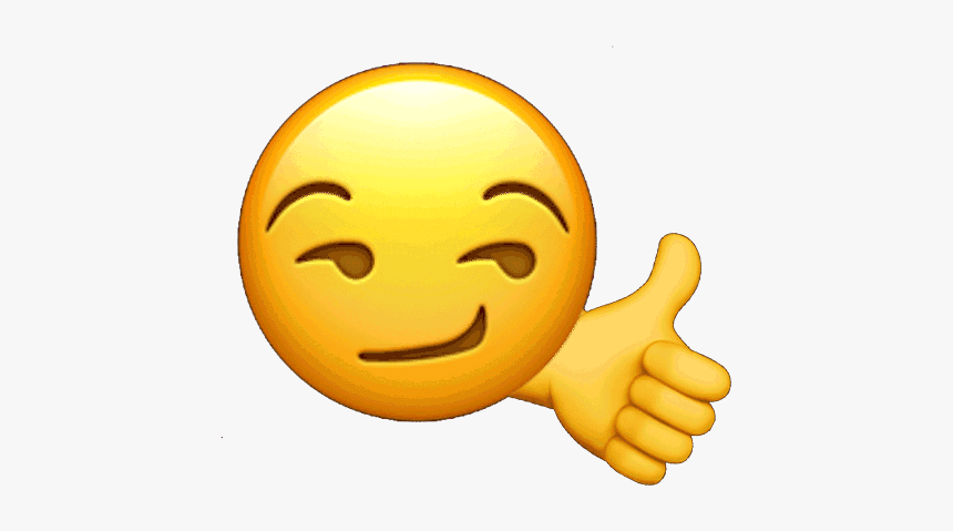 Transparent Background Smirk Emoji Png, Png Download , Transparent Png Image - PNGitem