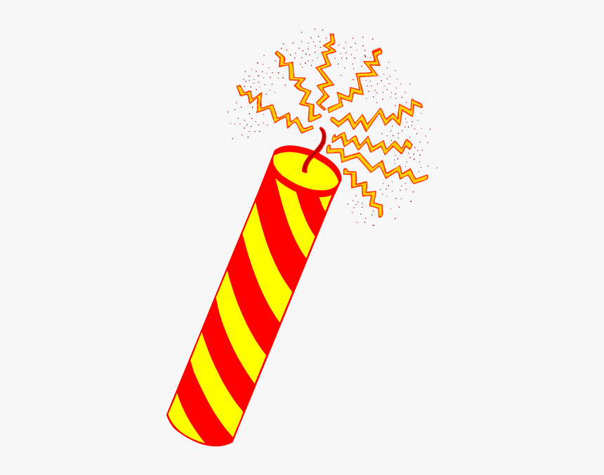 Fireworks Clipart Animated Gif - Clipart Firecracker, HD Png Download ...