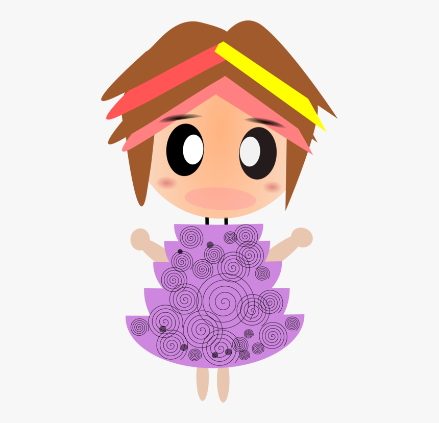 Carton Drawing Doll - Illustration, HD Png Download , Transparent Png ...