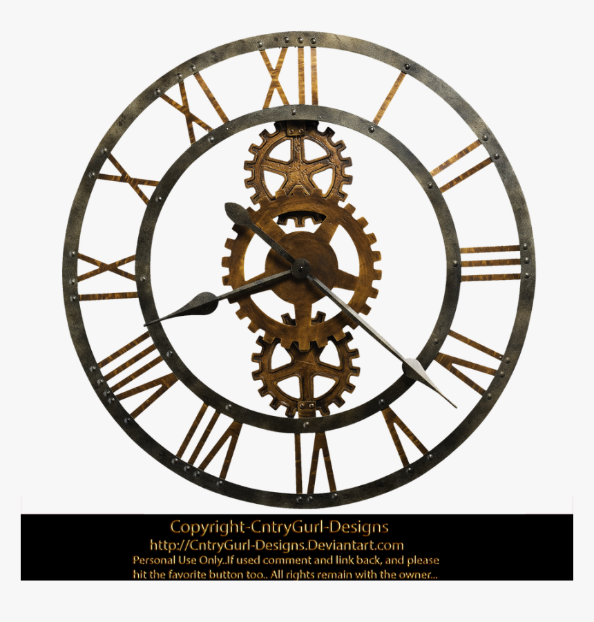 Steampunk Clock 03 By Cntrygurl-designs On Deviantart - Steam Punk ...