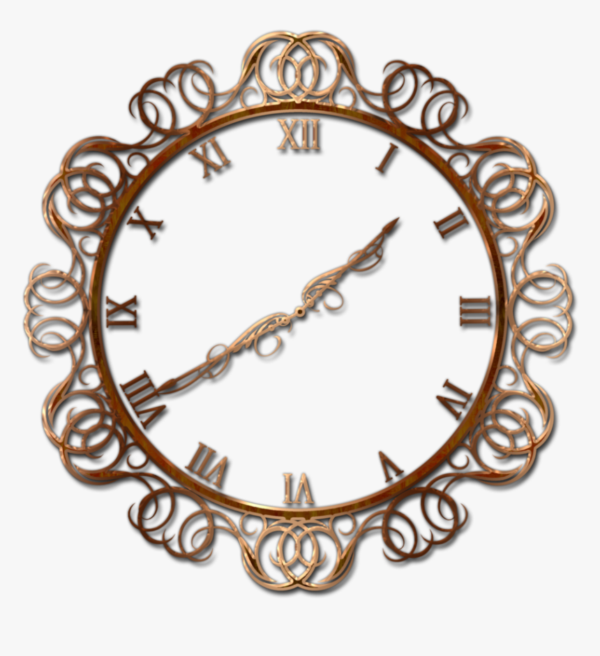 Decorative Wall By Lyotta - Transparent Clock Fancy, HD Png Download ...