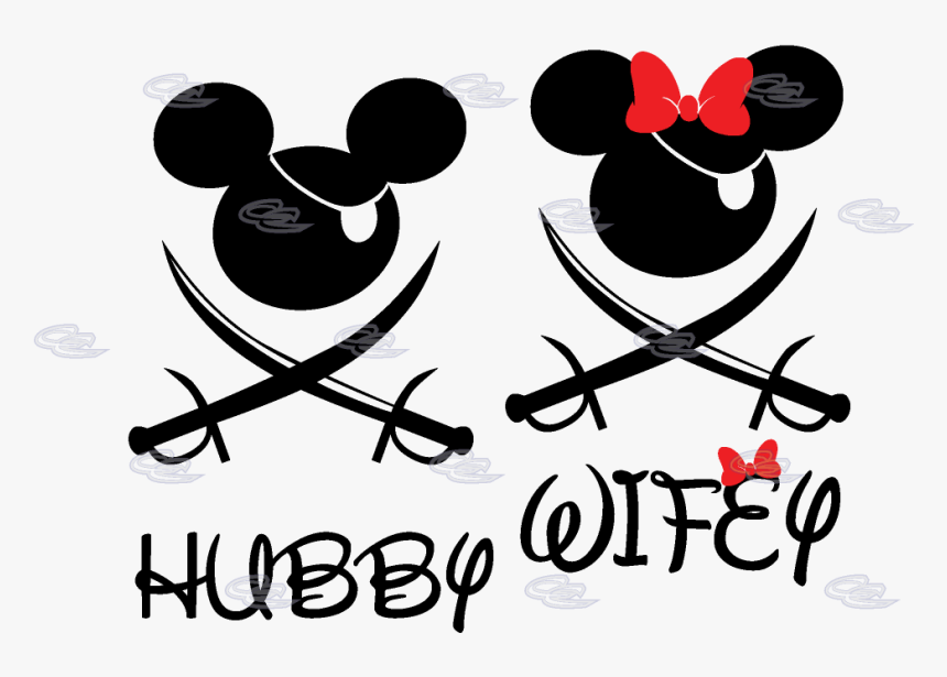 Minnie And Mickey Pirate, HD Png Download , Transparent Png Image - PNGitem