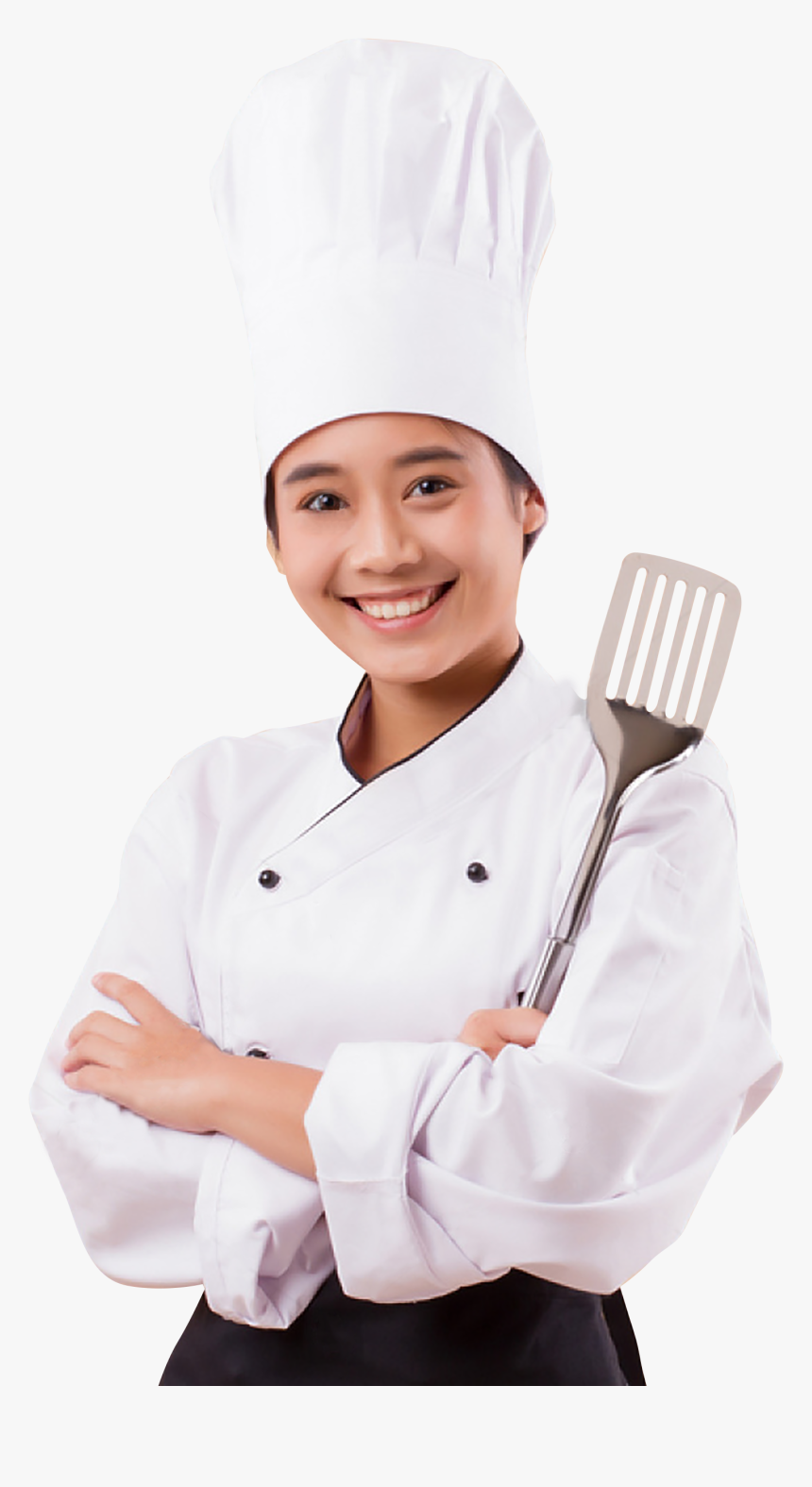 Chef Holding Spatula Free, HD Png Download , Transparent Png Image ...
