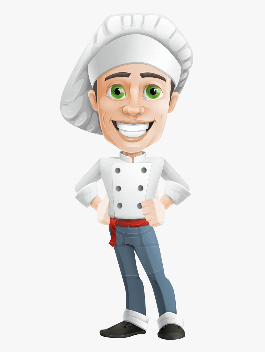 Menu Clipart Student Chef - Clipart Transparent Background Cartoon Chef ...