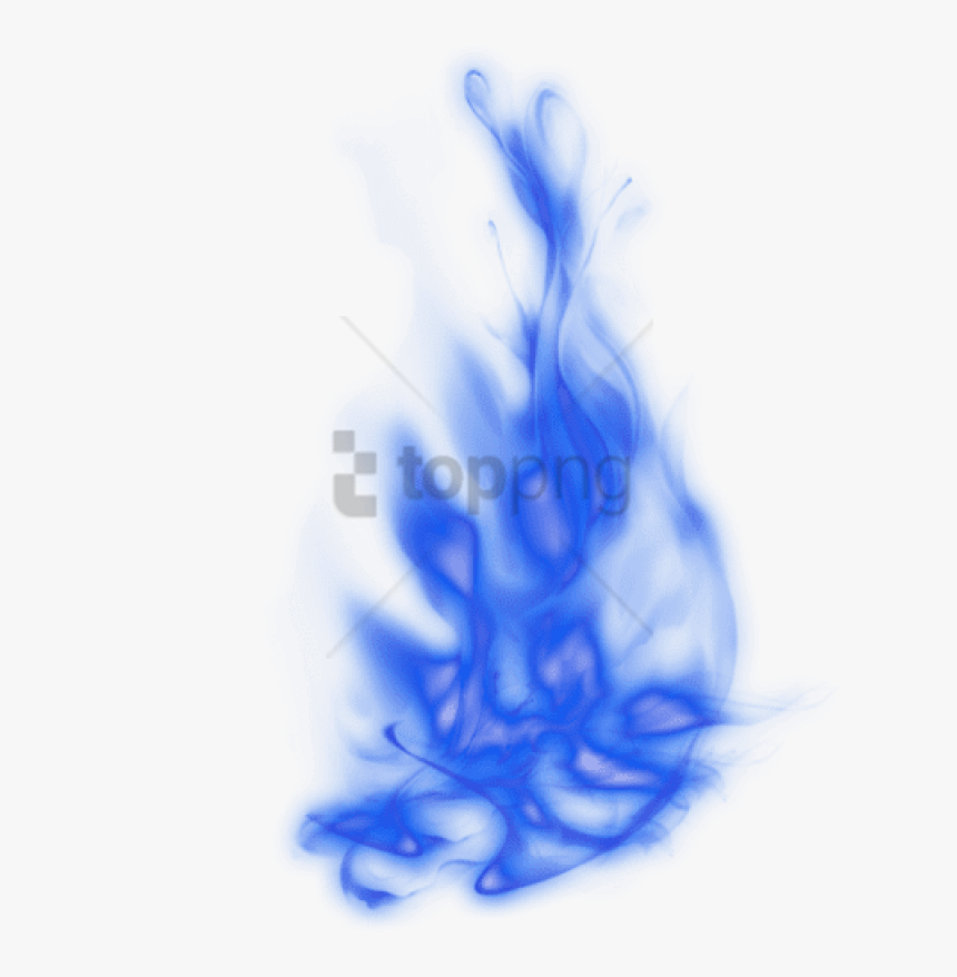 Blue Fire Effect Png
