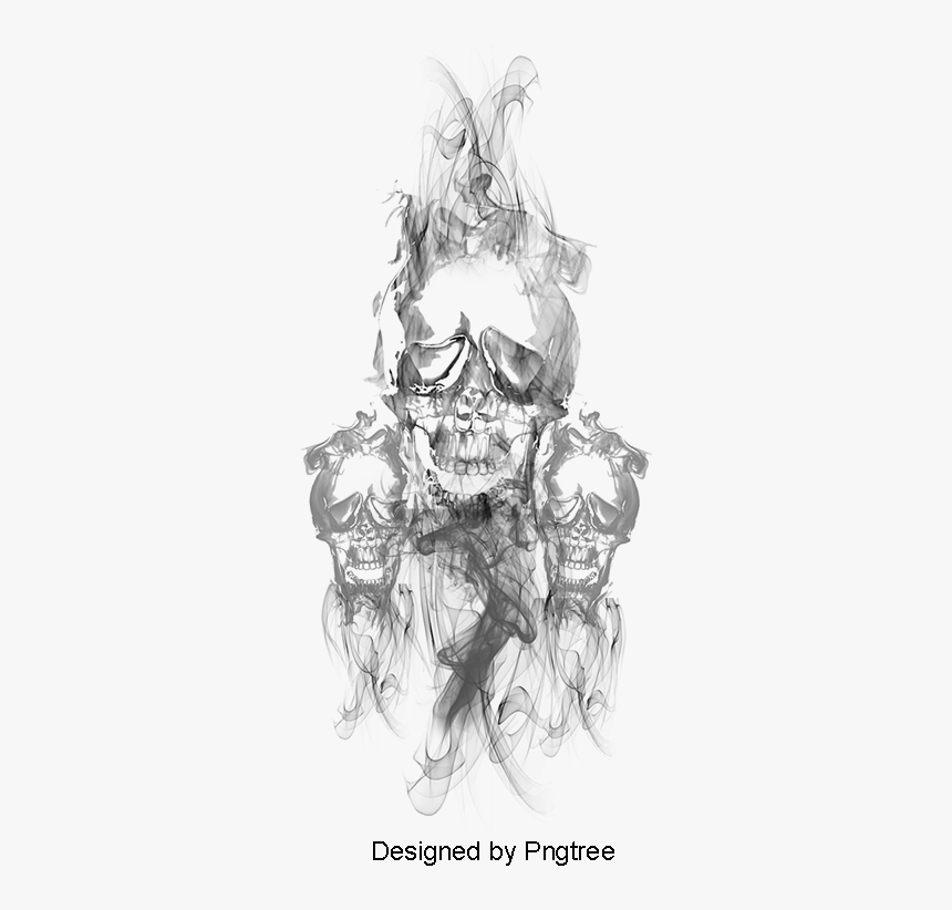 Smoke Skull Png Hd, Transparent Png , Transparent Png Image - PNGitem
