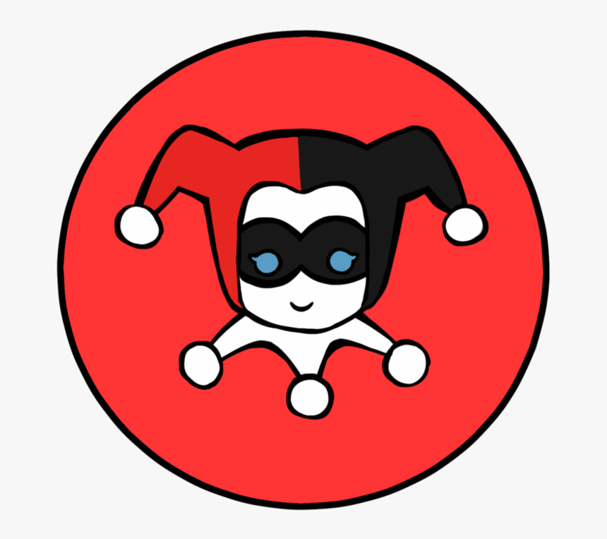 Harley Quinn Logo Icon, HD Png Download , Transparent Png Image - PNGitem