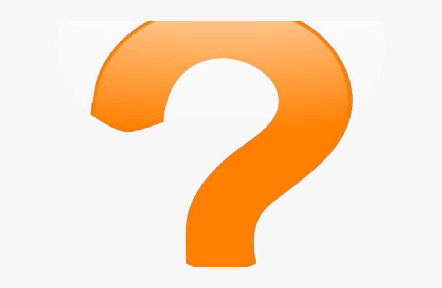 Orange Question Mark, HD Png Download , Transparent Png Image - PNGitem