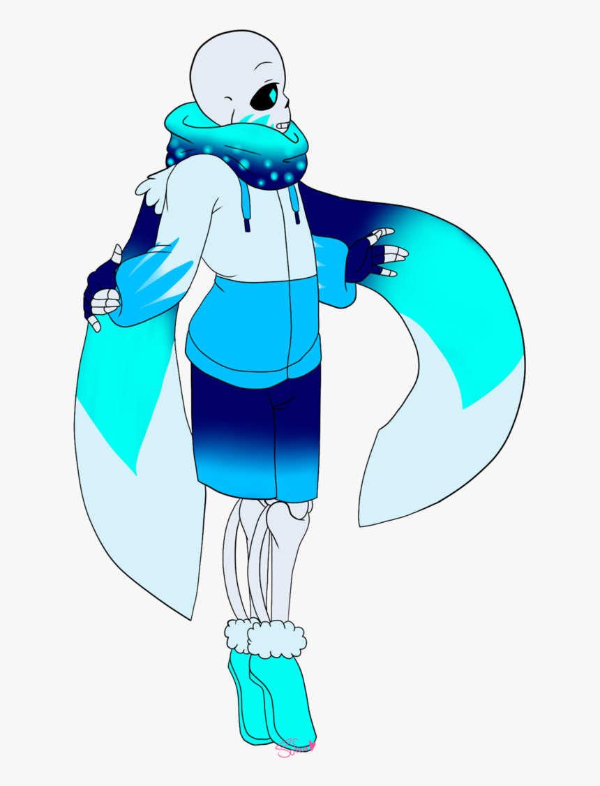 Ice Sans Fire Sans Undertale, HD Png Download , Transparent Png Image ...