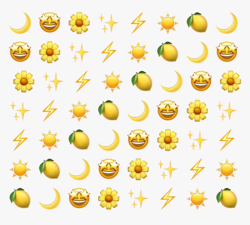  background emoji aesthetic sticker tumblr yellow Aesthetic