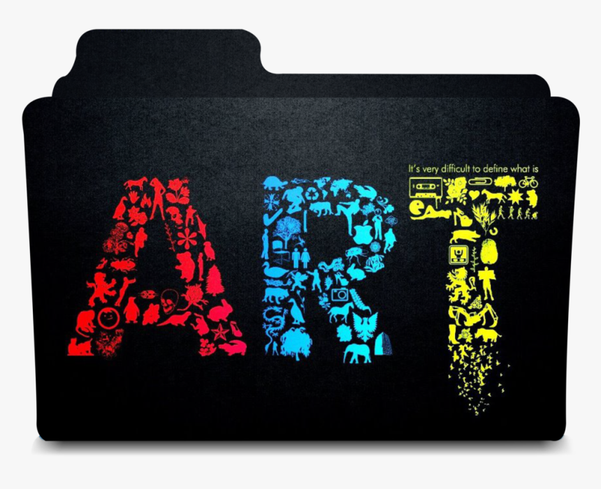 Art Folder Icons - Creative Folder Icon Png, Transparent Png ...