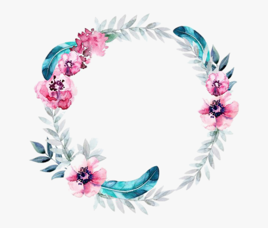 Circulo De Flores Png - Animação Delicado Para Destaque Do Instagram ...