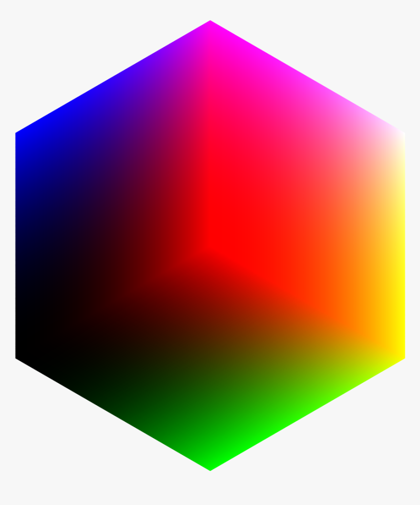 Rgb Colorcube Corner Red - Rgb Colorcube, HD Png Download , Transparent ...