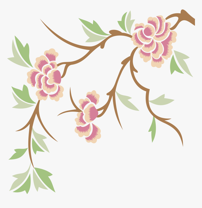 Spring Clipart Floral Ornament, HD Png Download , Transparent Png Image ...
