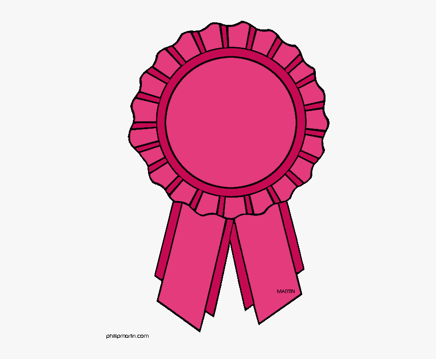 Pink Ribbon Clipart - Pink Award Ribbon Clipart, HD Png Download ...