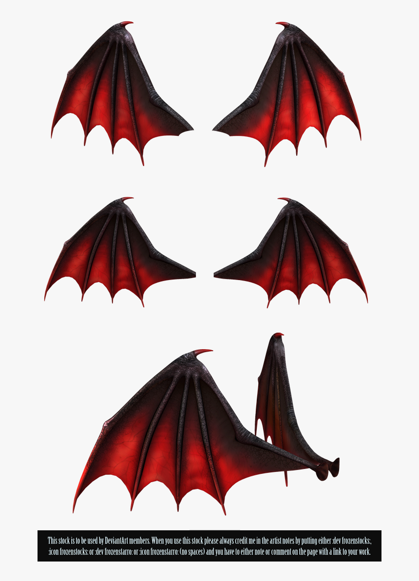 Devil Wings Side View