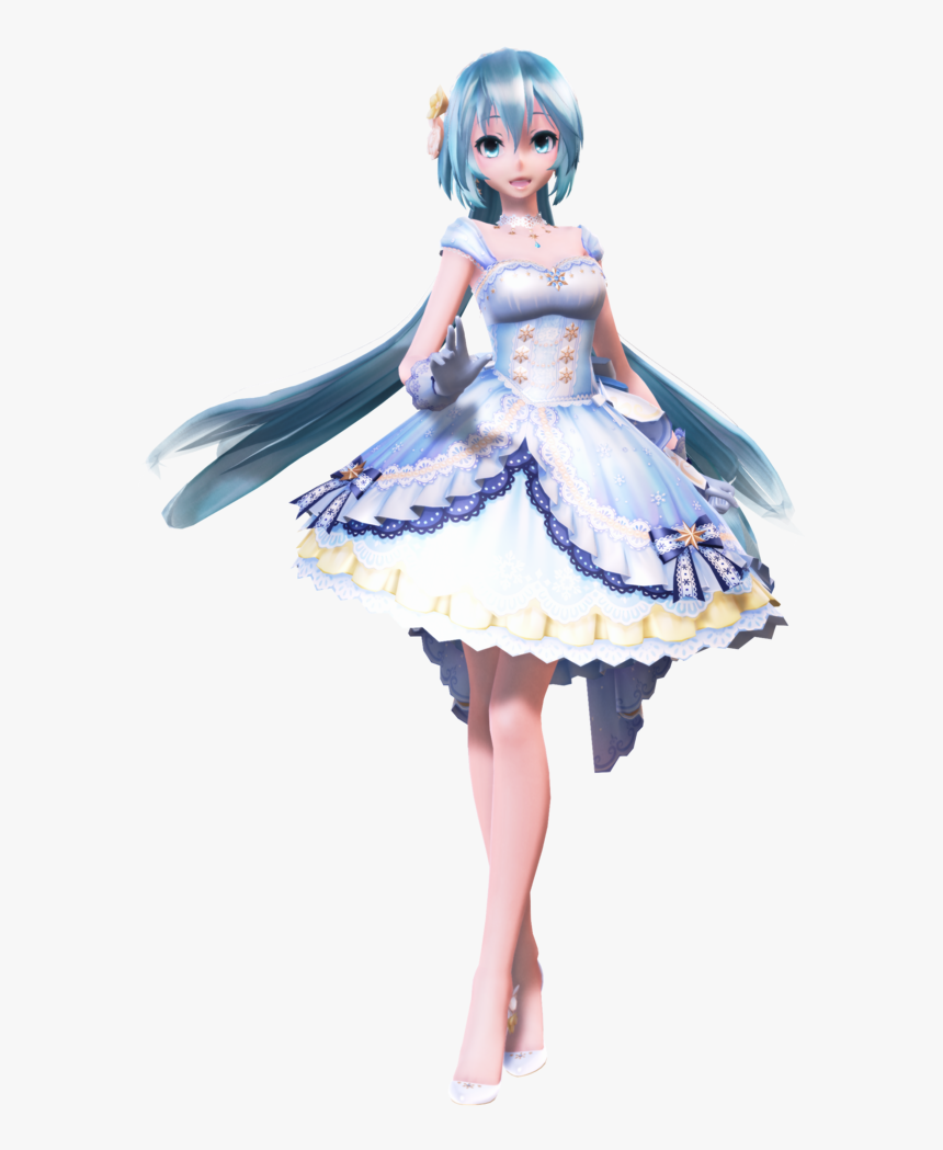 Mmd Snow Miku 2019 Tda, HD Png Download , Transparent Png Image - PNGitem