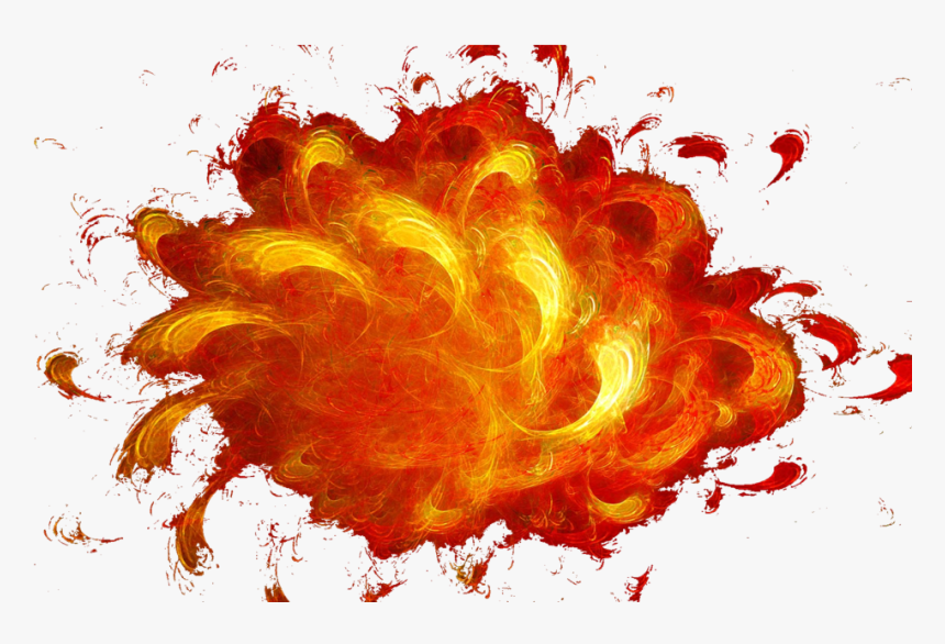 Red Explosion Png - Fire Explosion, Transparent Png , Transparent Png ...