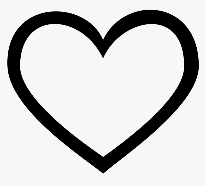 Heart, Png Line Clip Free - Heart Line Icon Png, Transparent Png ...