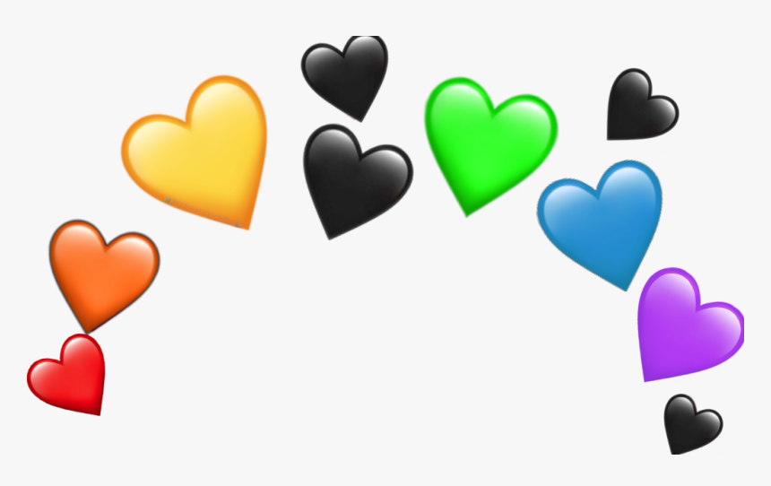 #freetoedit #crown #emoji #heart #rainbow #cute #ftestickers - Blue And ...