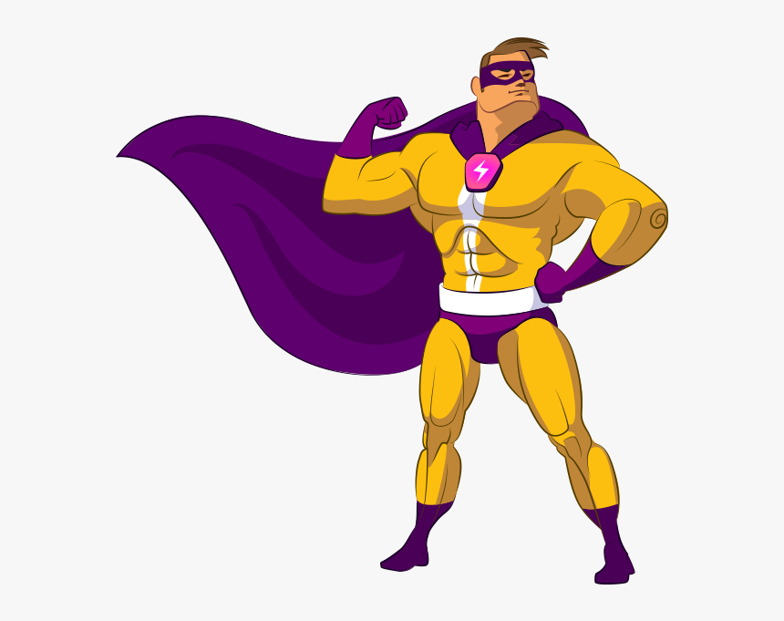 Thumb Image - Superhero Muscle Vector, HD Png Download , Transparent ...