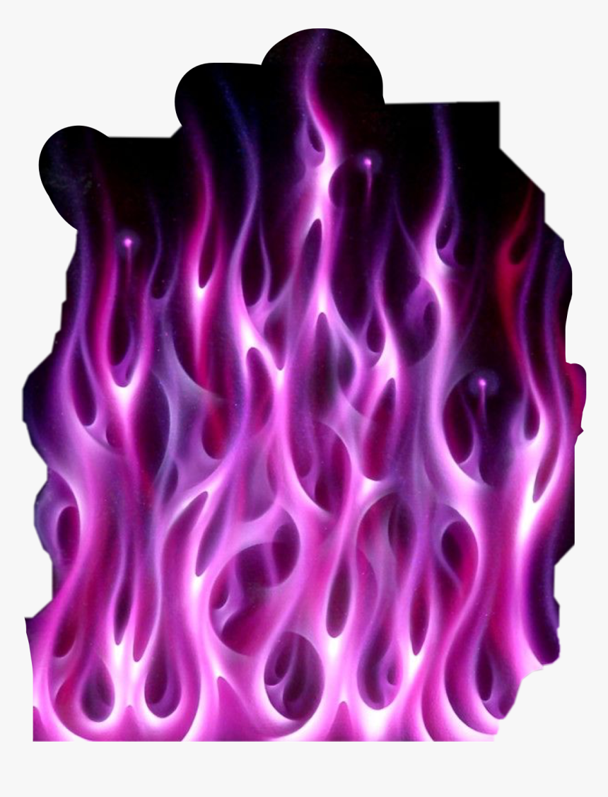 Purple And Pink Flames