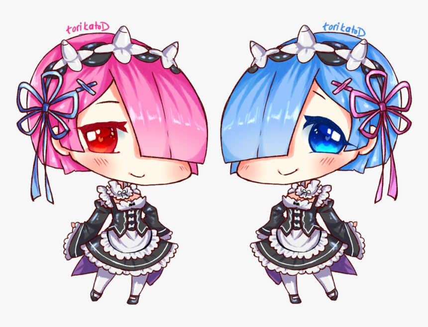 Ram Rem By Torikatod On Deviantart, HD Png Download , Transparent Png ...