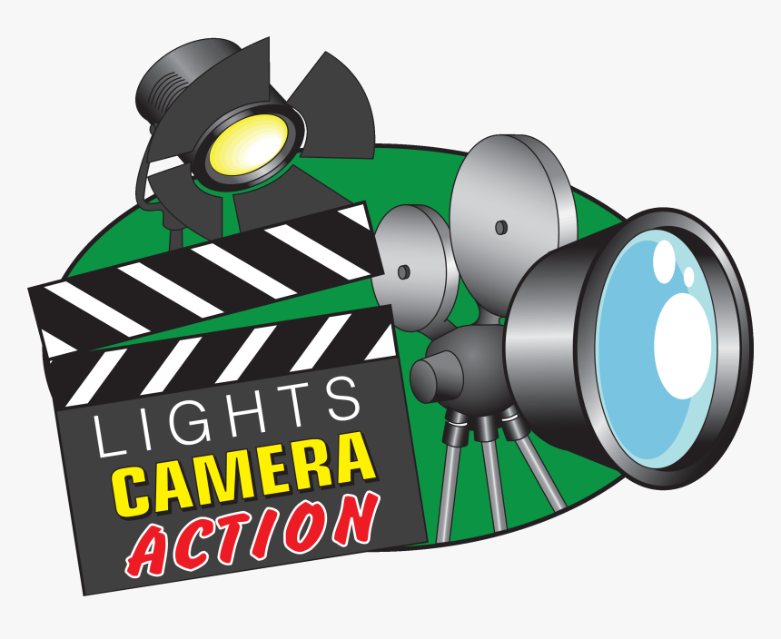 Lights Action Just A - Lights Camera Action Animated, HD Png Download ...