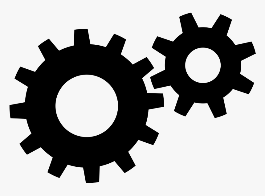 Gear Symbols - Coded Ui, HD Png Download , Transparent Png Image - PNGitem