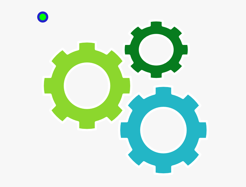 Gears-greens Clip Art At Clke - Department Of Civil Engineering Logo ...
