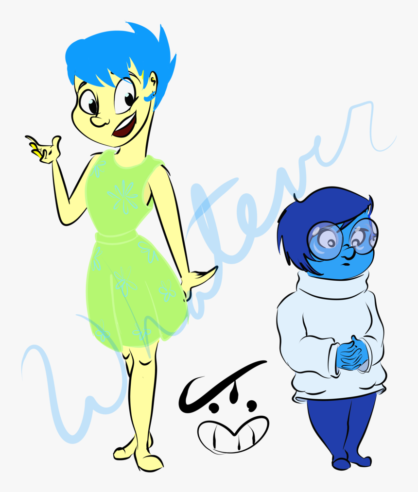 Inside Out - Cartoon, HD Png Download , Transparent Png Image - PNGitem