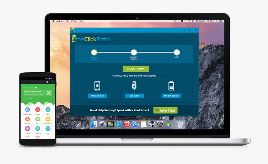 Android Root Pro - New Mac Update 2018, HD Png Download , Transparent ...