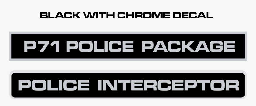 Police Interceptor Logo Png, Transparent Png , Transparent Png Image ...
